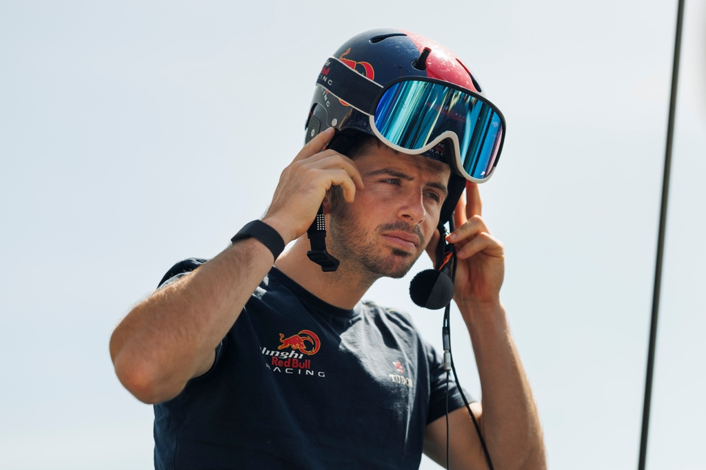 Maxime Bachelin’s first taste of AC75 racing - Alinghi Red Bull Racing