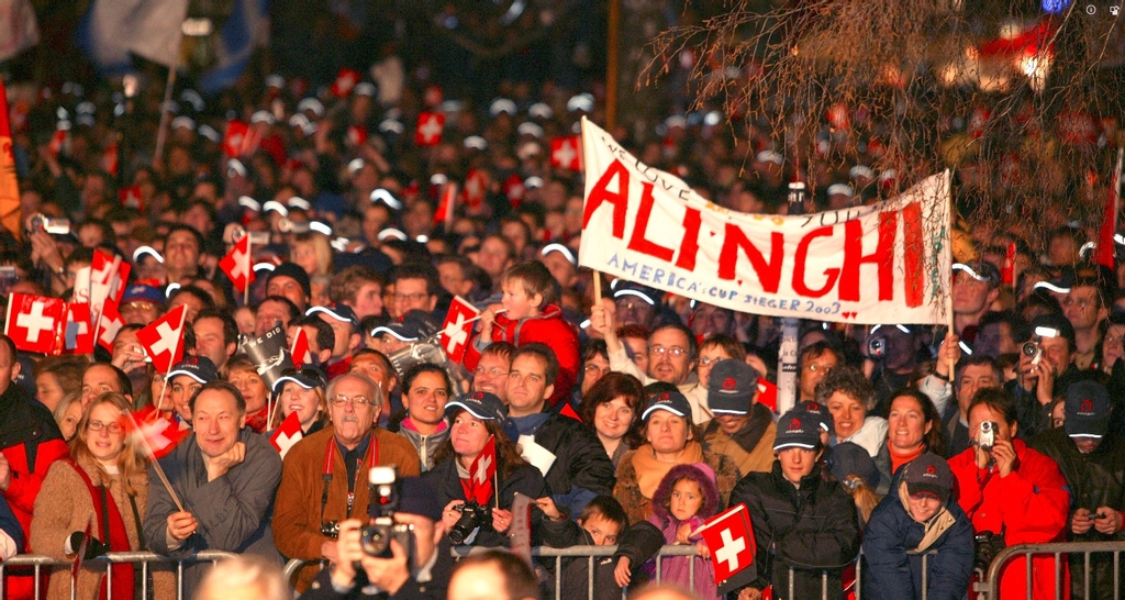 20 years ago, Switzerland celebrated Alinghi’s first America’s Cup ...